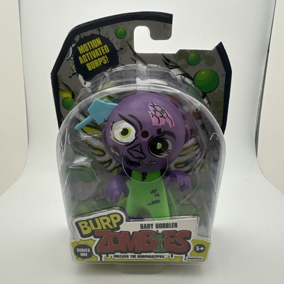 Toys | Funrise Burp Zombies Series One Gary Gobbler Figure Motion ...